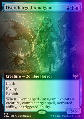 MTG Overcharged Amalgam (363/596) Innistrad Crimson Vow NM FOIL | eBay