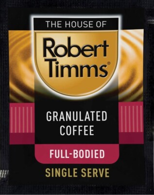 Robert Timms Full-Bodied Granulated Coffee Sachets x 1000 | eBay
