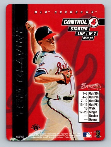 2000 MLB Showdown 1st Edition Tom Glavine #033 | eBay