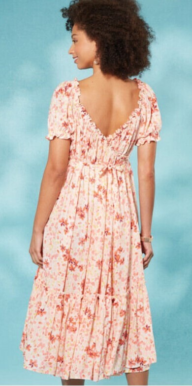 McCalls 8358 Vintage Retro 70s Wrap Dress Laura Ashley Pattern Misses ...