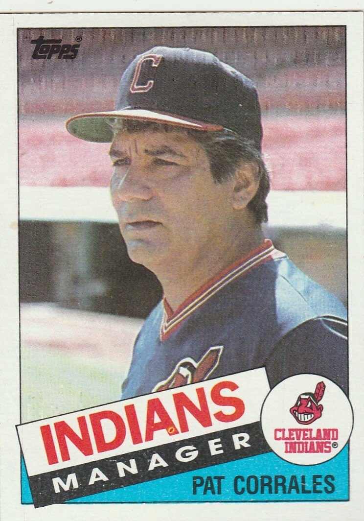 FREE SHIPPING-MINT-1985 Topps #119 Pat Corrales Indians PLUS BONUS ...