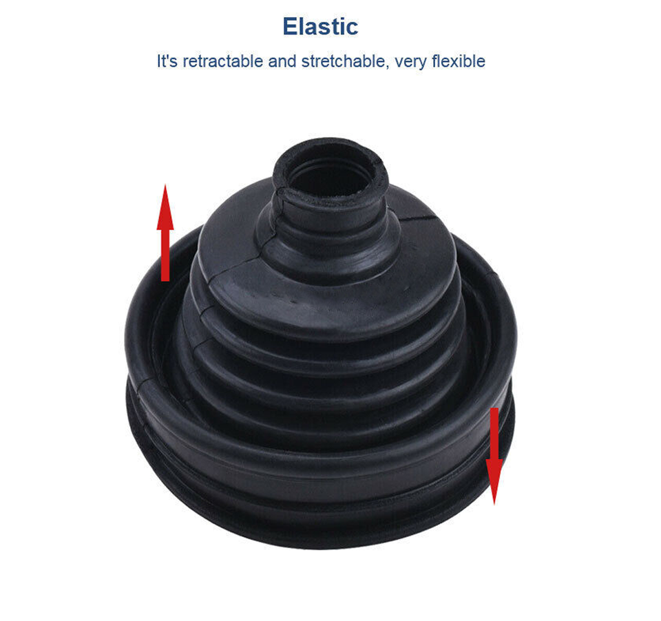 4X Constant Speed CV Boot Joint Dust Cover Kit Universal Clamps Ball ...