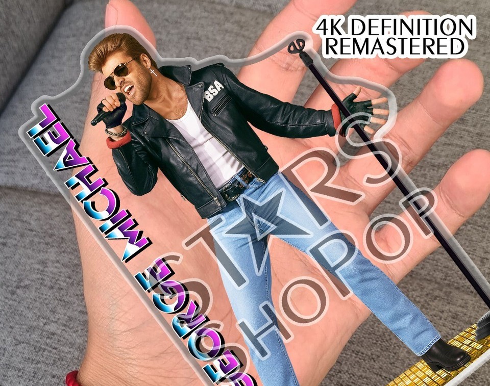 George Michael Figure, Standee, Doll, Merch, Gift # CD Vinyl tShirt ...