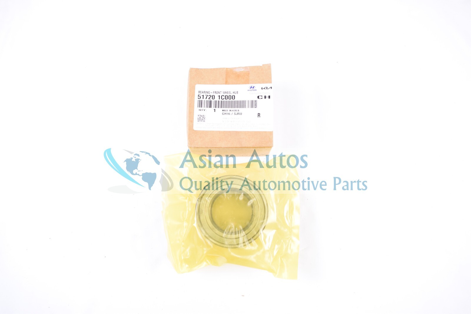 Genuine Hyundai Accent 2012-2017 Front Wheel Bearing 517201C000 OEM | eBay