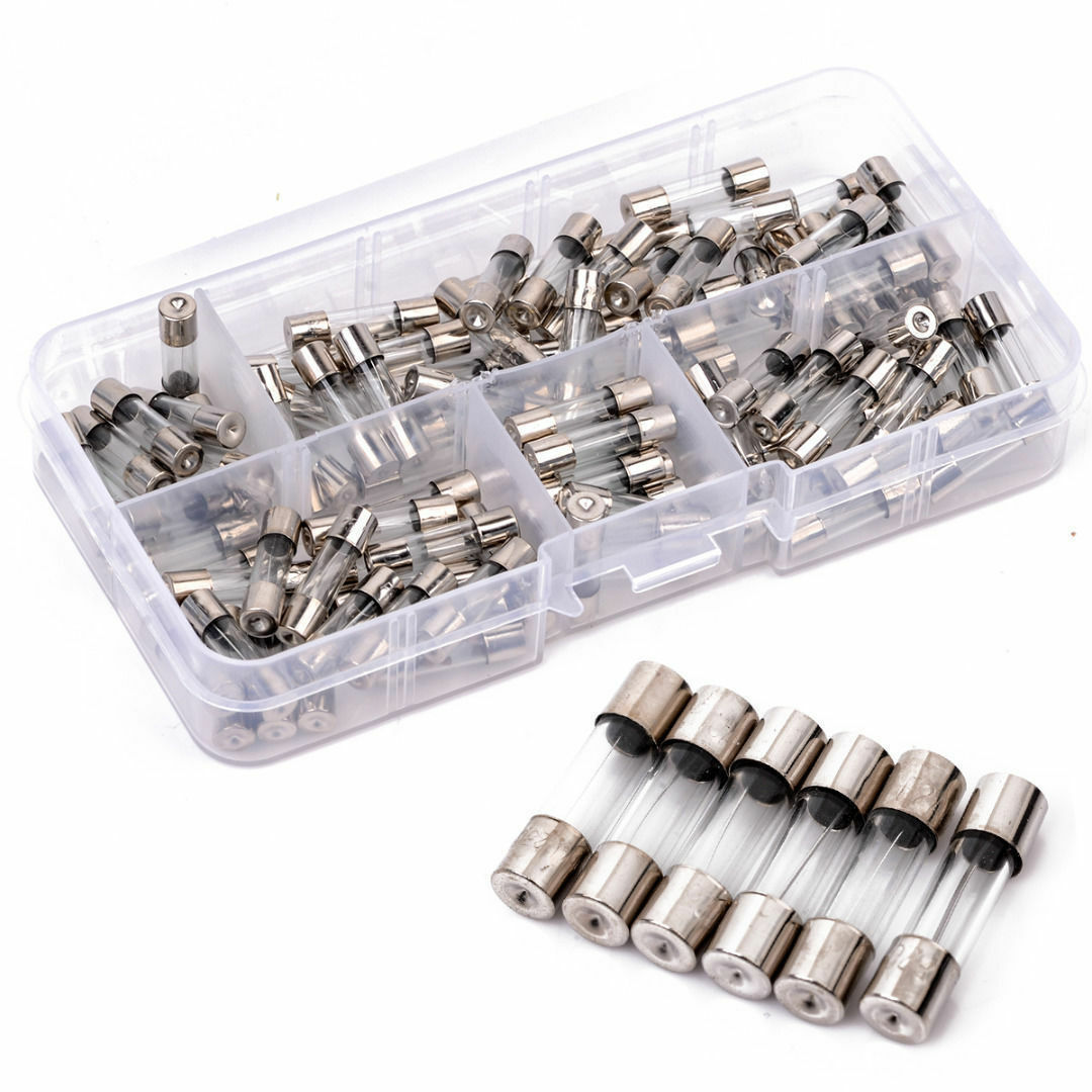 150pcs 5x20mm Quick Blow Electrical Glass Fuses Fast-Blow Acting ...