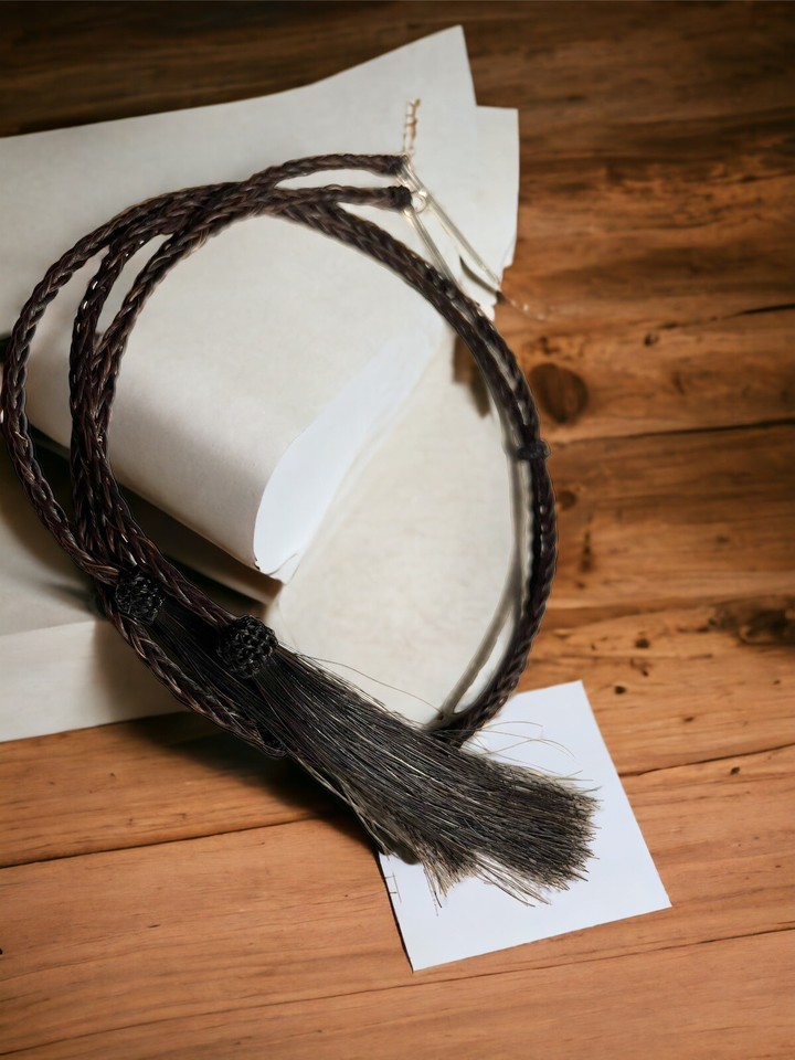 Dark Brown Horsehair Rodeo Stampede Strings Western Cowboy Hat | eBay