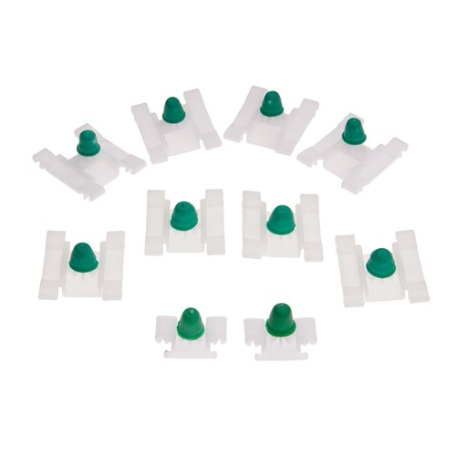 10PCS Door Moulding Trim Clips Side Skirt Fastener for GOLF MK3 GTI ...