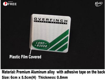 LAND ROVER Badges Metal Sticker Emblems film covered 6CM Best Gifts ...