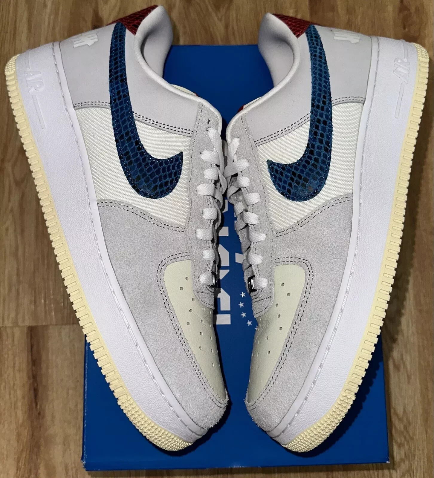 Nike Undefeated x Air Force 1 Low 5 On It - Size 10.5… - Gem