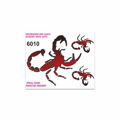 Adhésifs Stickers Scorpion 10 X 12 CM | eBay