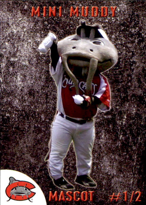 2012 Carolina Mudcats Team Issue #35 Mini Muddy MASCOT - NM Baseball ...