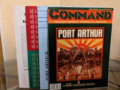 Command Magazine #19 WITH GAME UNPUNCHED Port Arthur, The Russo ...