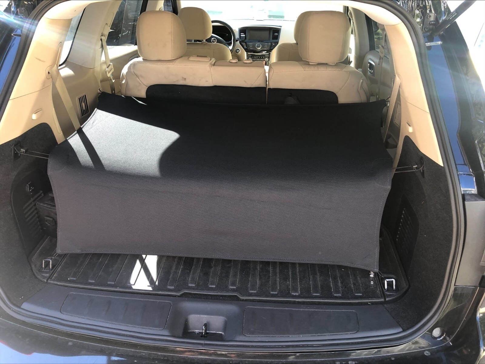 Rear Trunk Cargo Shade Cover Security Lower for Nissan Pathfinder 2013 ...