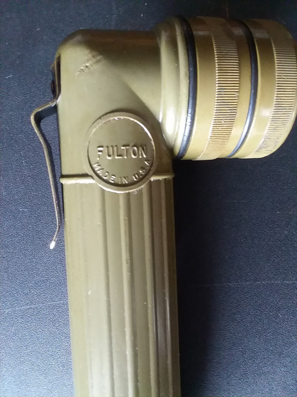 VINTAGE Fulton Military Flashlight MX-991/U VERY GOOD CONDITION ...