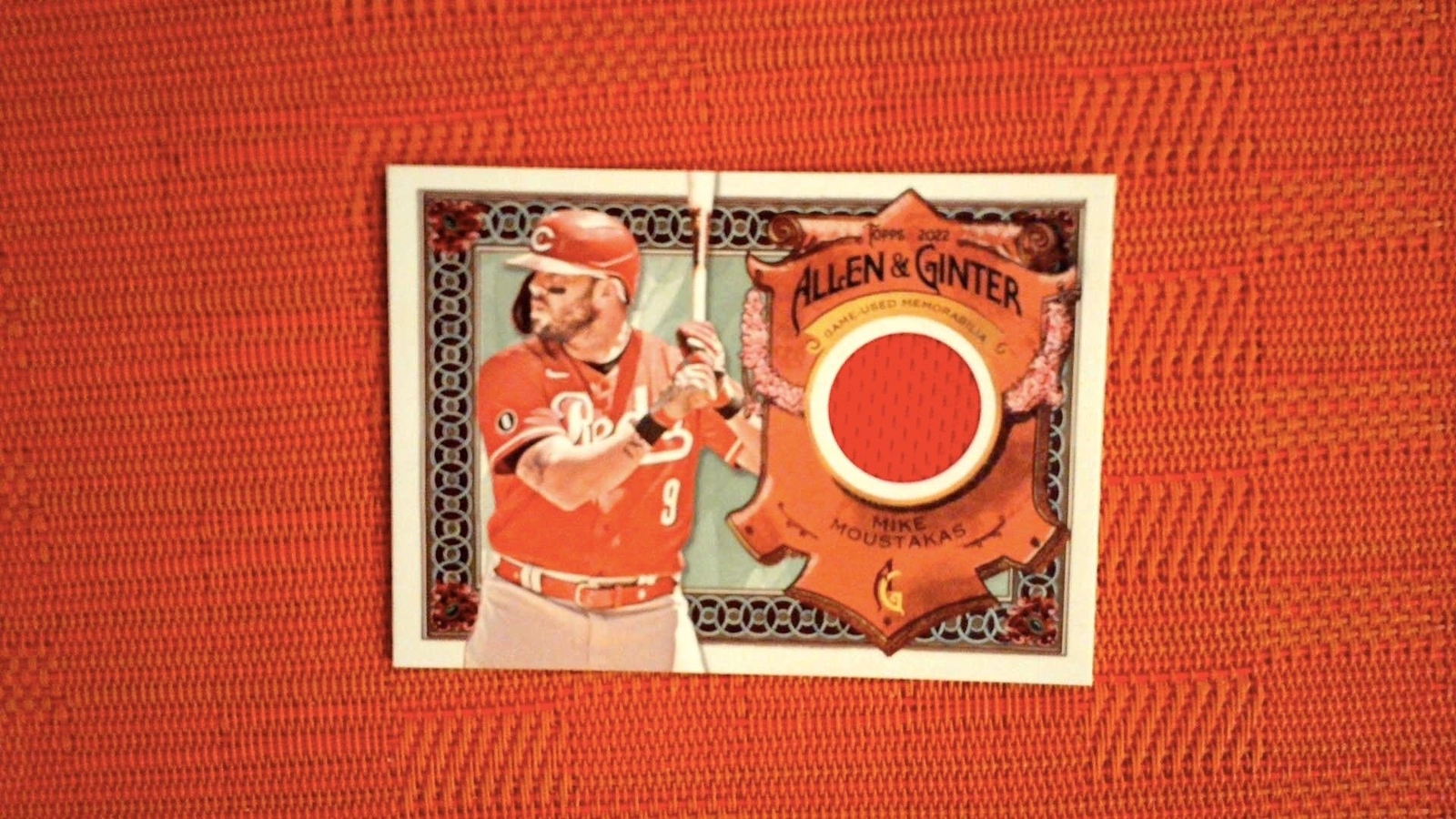 2022 Topps Allen & Ginter A&G Full-Size Relics A RELICS #AGRA-MM Mike ...