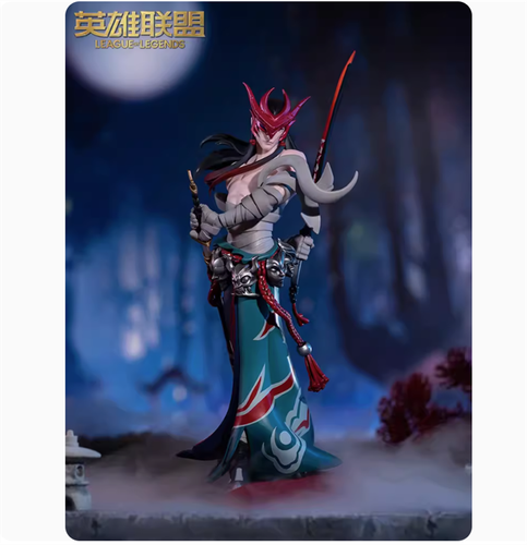Stock League of Legends The Unforgotten Yone Statue Action Figure ...