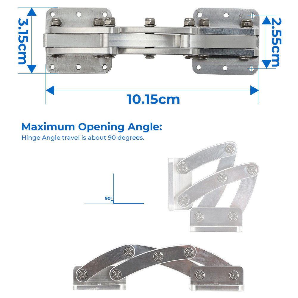 Scissor Hinges Heavy Duty KV Scissor Hinge For Tip Out Tray