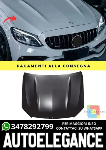 Capot Adapté Pour Mercedes C-Class W205 2013-2021 C63 AMG Aluminium | eBay