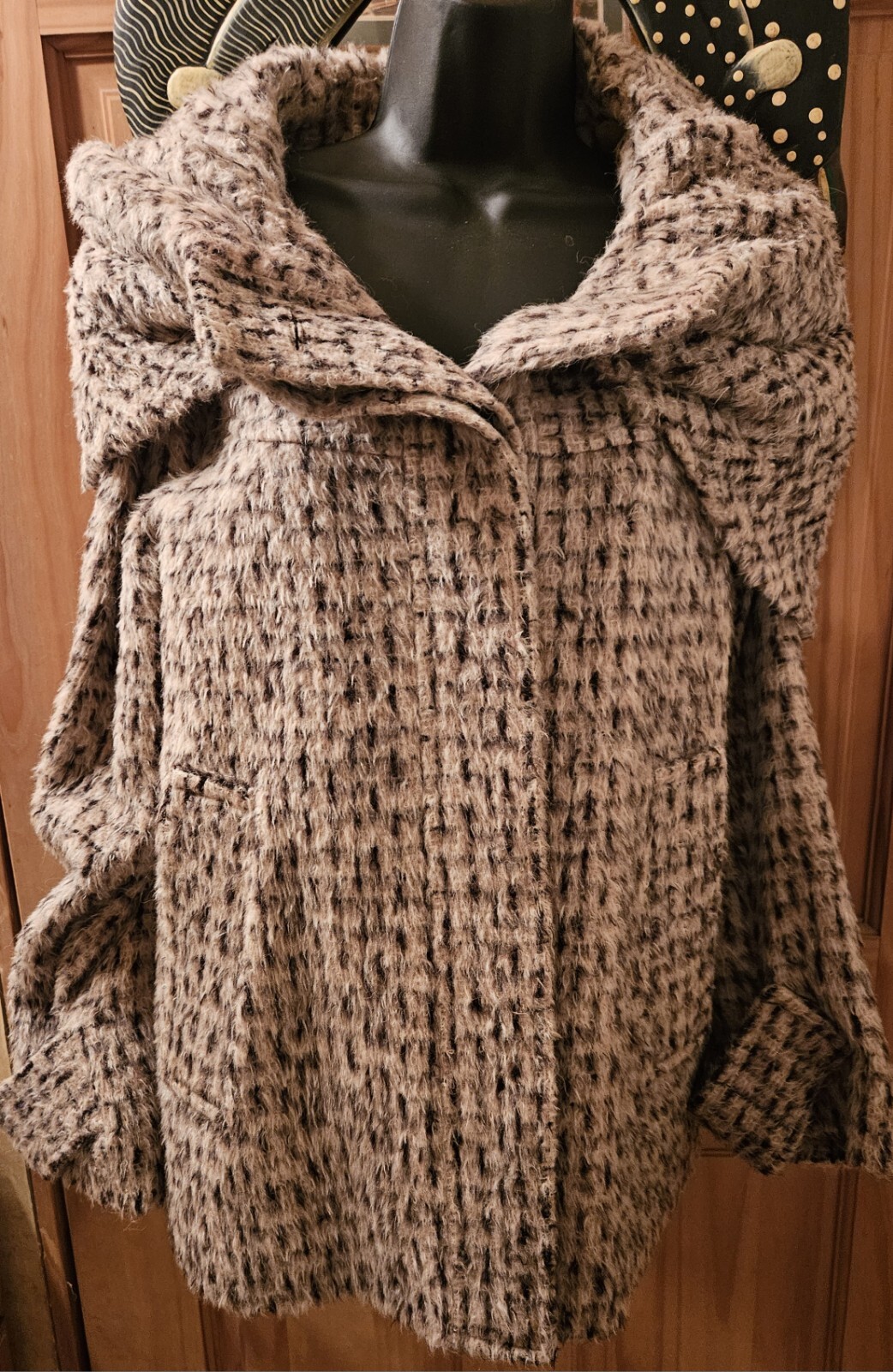 Itala Testino Alpaca Wool Coat Womens Medium Made In… - Gem