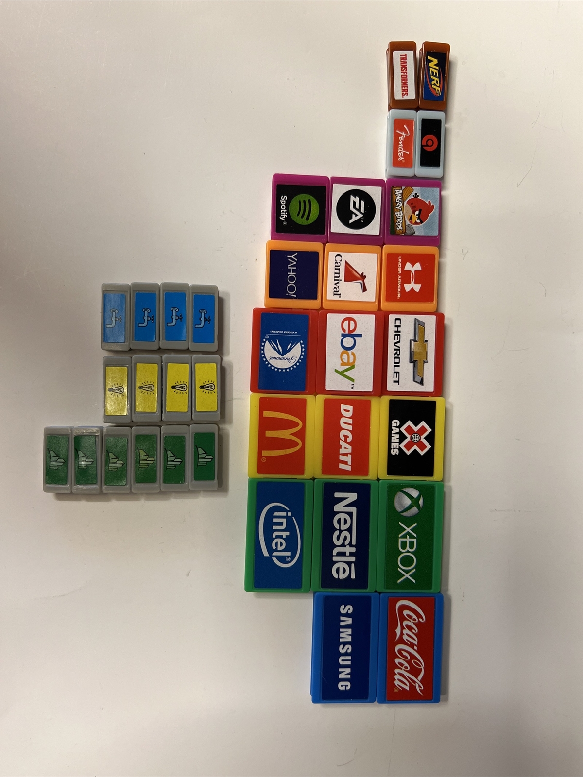 Monopoly Empire Replacement Billboard Tiles Office Tiles Parts Missing ...