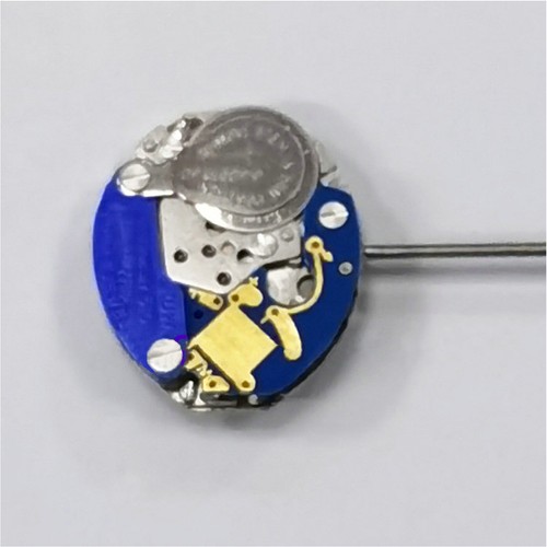 Two Hand Quartz Fit For ETA 978.002 Movement 978002 Two Hand Silver ...