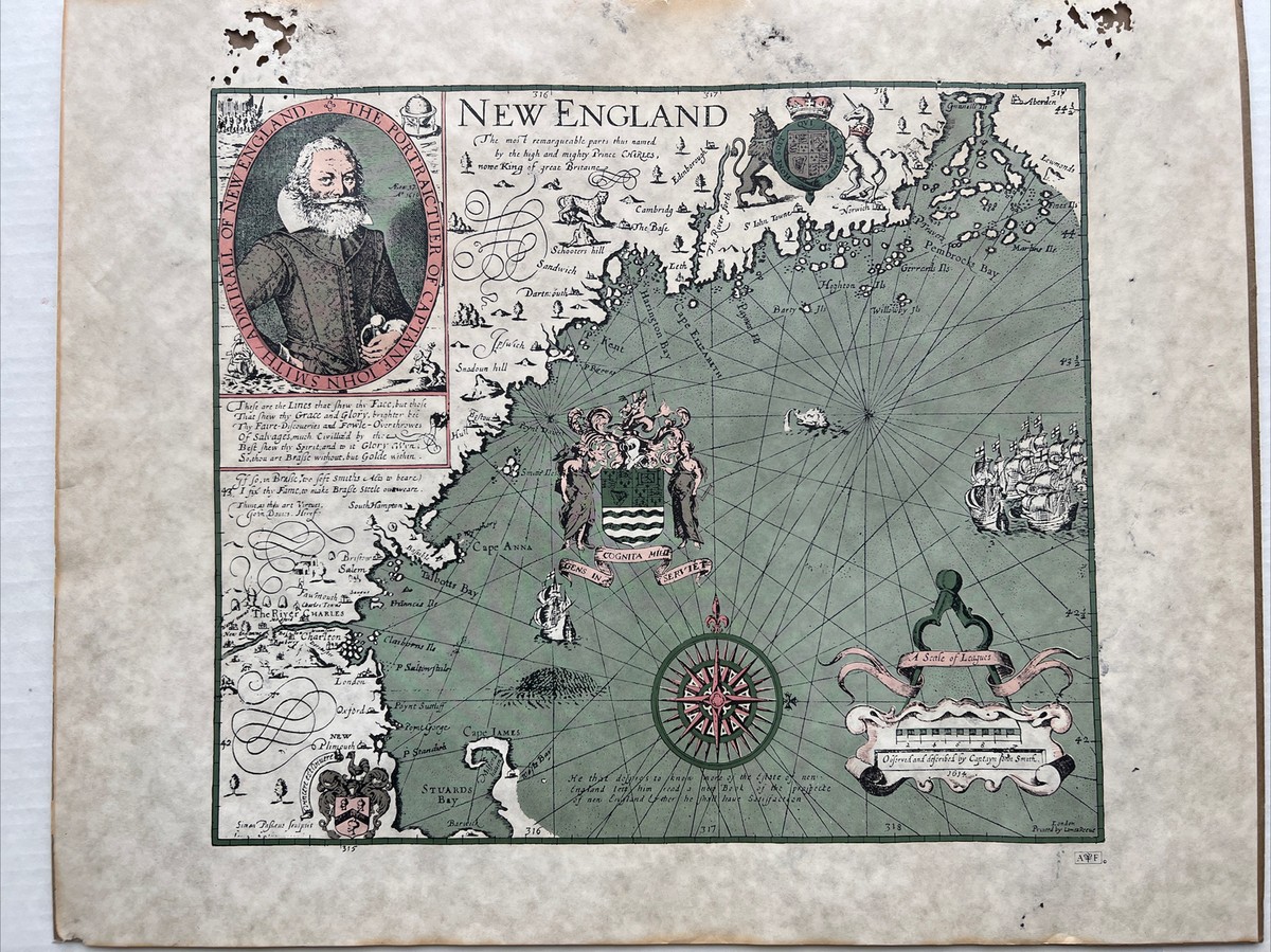 Captain John Smith Map