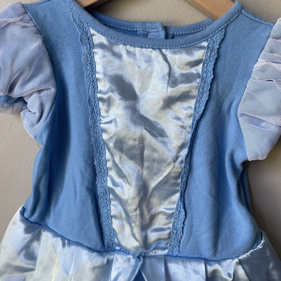 Disney Baby Cinderella Baby Girl Costume Blue Halloween Size 12-18 ...