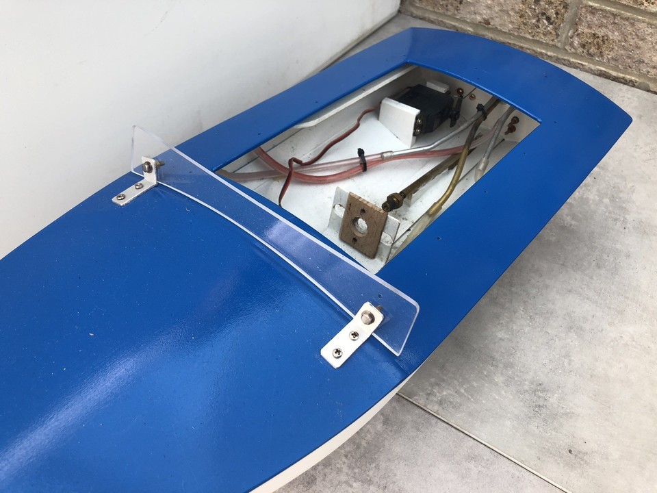 RC BOAT PROJECT 650mm LONG. OLD SCHOOL SPEEDBOAT.UK POST | eBay UK