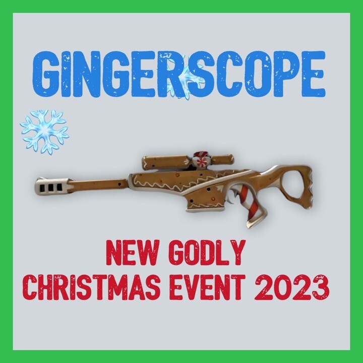 GINGERSCOPE MM2 🎄NEW GODLY CHRISTMAS EVENT 2023🎄 | eBay UK