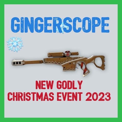 GINGERSCOPE MM2 🎄NEW GODLY CHRISTMAS EVENT 2023🎄 | eBay