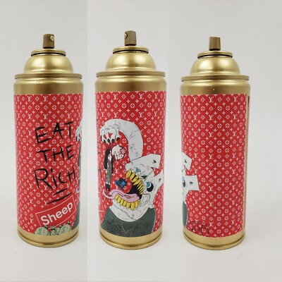 Eat the rich Limited Edition Spray Paint can by Nyc graffiti artist ...