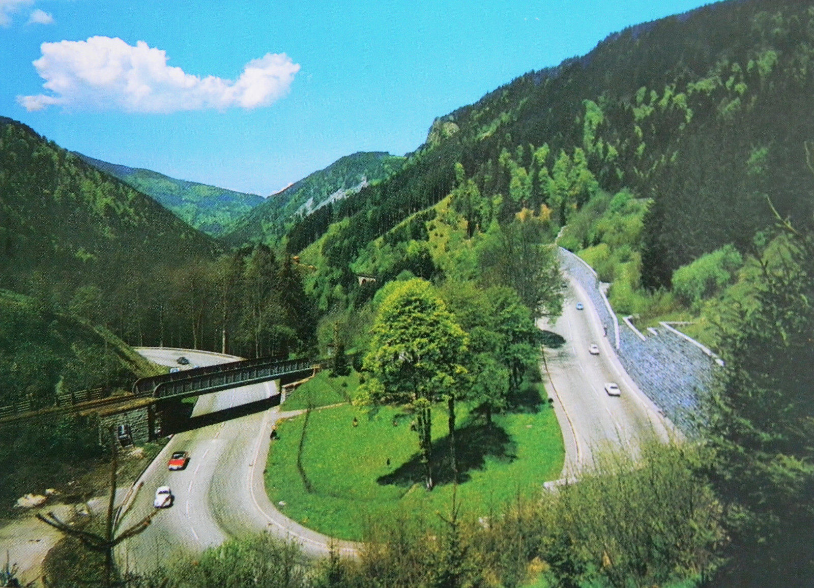 Höllental-Valley of Hell-Germany-Post Card-4 1/8 x 5 7/8-Free Shipping ...