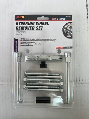 New Performance Tool W80651 Steering Wheel Remover / Puller Set, Free ...