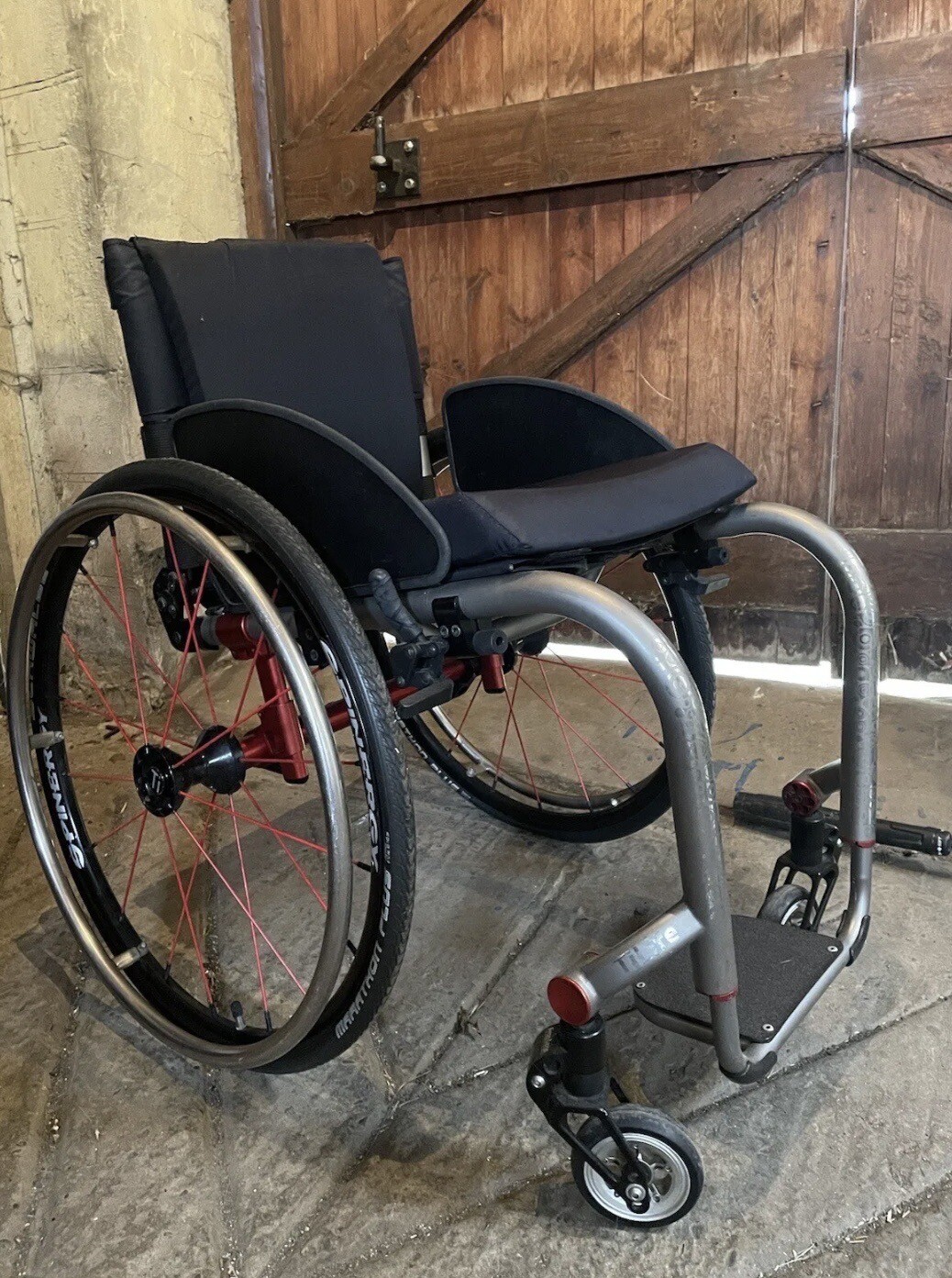 Tilite ZRA Lightweight Titanium wheelchair Tattooed Frame | eBay UK