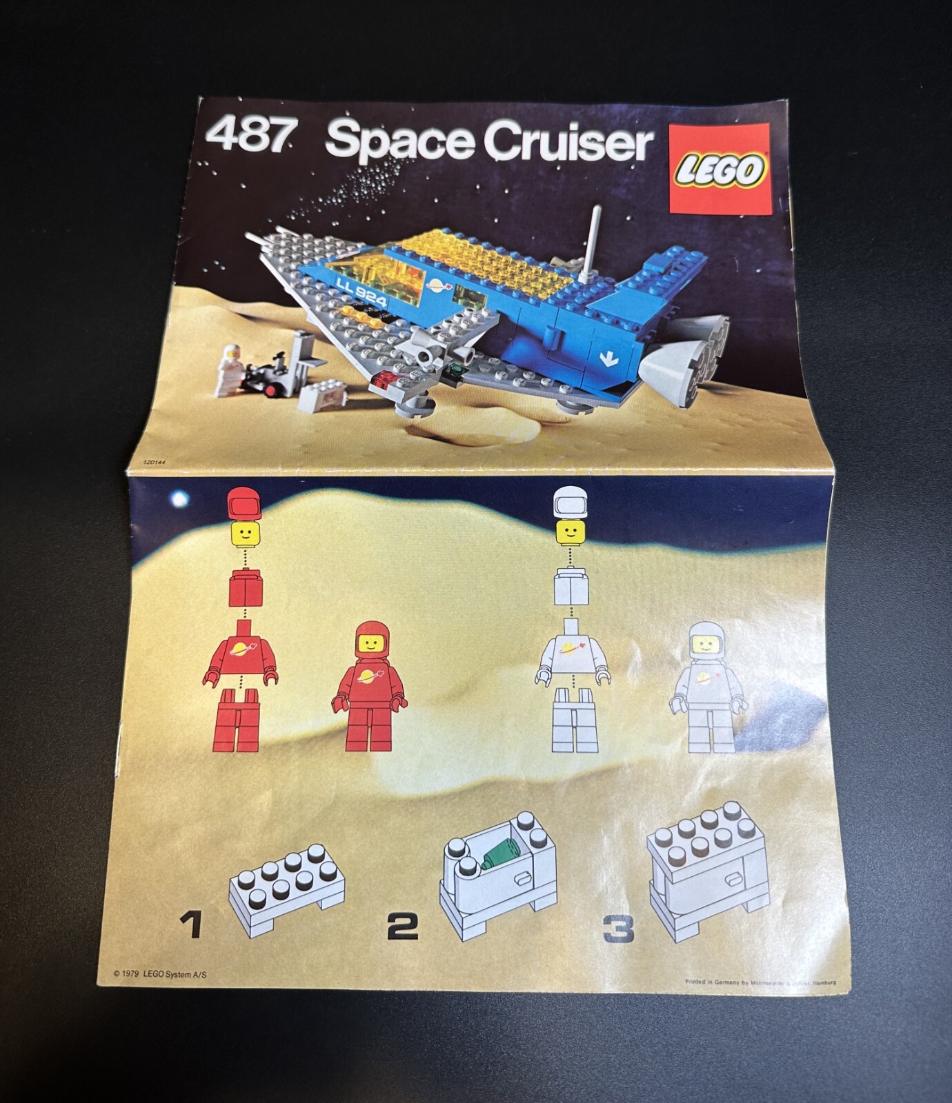 LEGO 487 Space Cruiser Amazing Condition Complete Set w/ Box ...