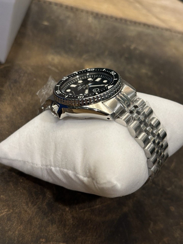 ISL-05 Islander Black Automatic Dive Watch on Bracelet - 38mm - SKX Mod ...