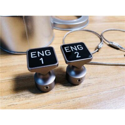 A320 Kit Engine Control Button ENG1+ENG2 Airbus Simulator Button #D8 ...