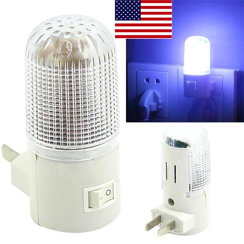 3W 4-LED Lamp Plug-in Night Light Home Decor Housewarming Good Sleep ...