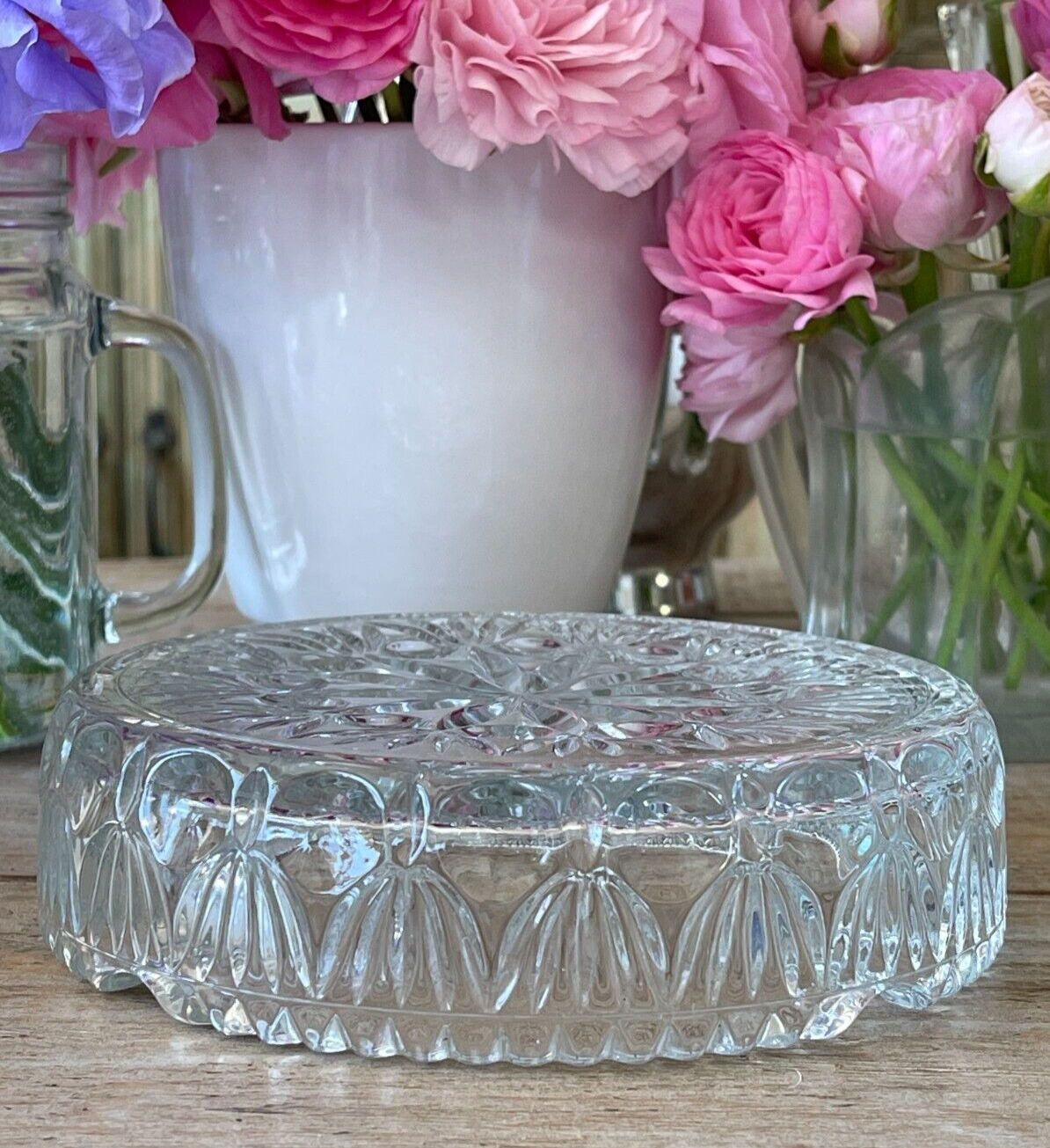 Vintage Princess House Heavy Lead Crystal Ash Tray/ Bowl 6" | eBay