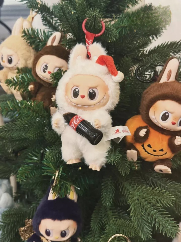 Genuine POP MART The Monsters Labubu Coca-Cola Plush Figure HOT ...