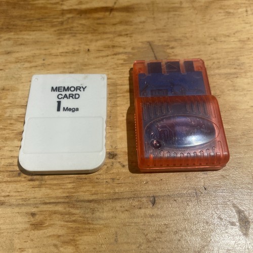 PS1 Memory Card PlayStation 1 - 1 Mega X2 Untested | eBay Australia