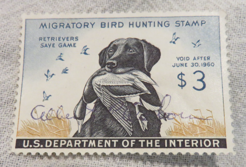 Vintage U.S. Migratory Bird Hunting Stamps Lot (4) 1940s–1950s Used | eBay