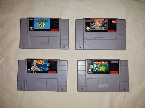 Super Nintendo Game Lot Of 4, Super Mario World | eBay