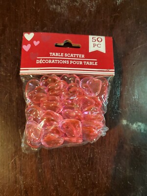 VALENTINES DAY Table Scatter Hearts [50 pack] | eBay