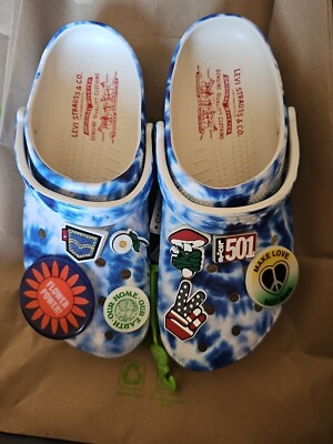 Rare CROCS Levi's X Classic Clog SIZES M9 W10 BRAND NEW with TAGS and ...