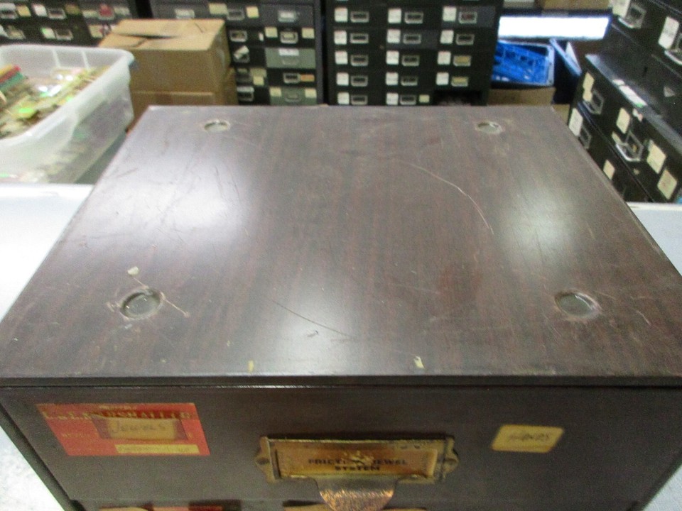 Marshall Metal 2 Drawer Watch Parts Storage Cabinet - Watchmaker Bench ...