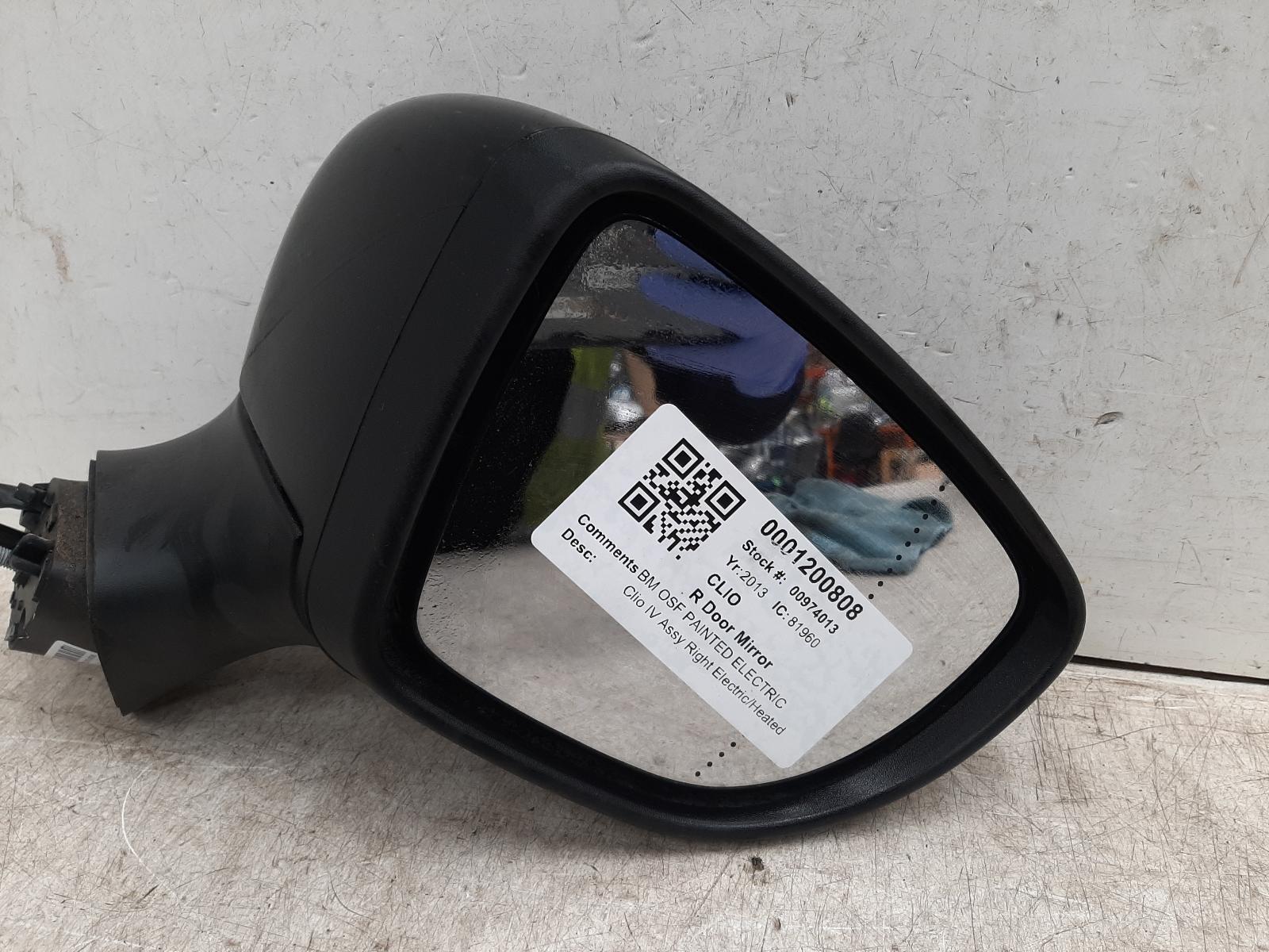 2013 Renault CLIO 5 Door Hatchback 963016226R Wing Mirror OS Right ...