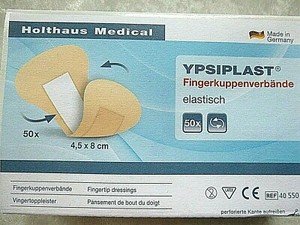 Fingerkuppenpflaster Fingerkuppenverband Pflaster elastisch 4.5x8cm ...
