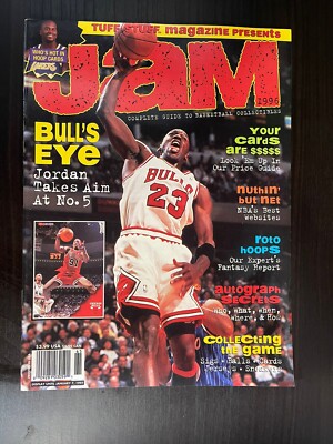 1996 MICHAEL JORDAN JAM BASKETBALL MAGAZINE CHICAGO BULLS GOAT HOF | eBay