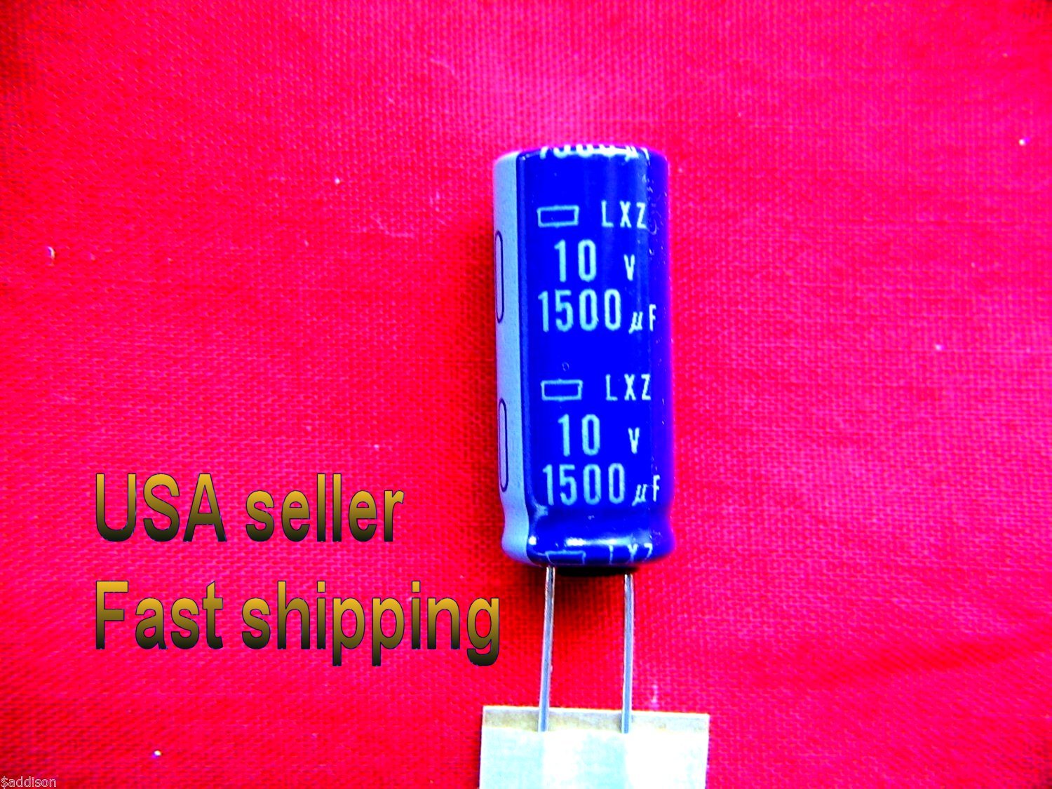 4 pcs - 1500uf 10v 105c low ESR electrolytic capacitors | eBay